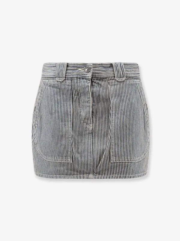 Isabel Marant Étoile Marant Estera Cotton Skirt With Striped Pattern - Multicolor