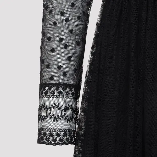 Alberta Ferretti Tulle Dress