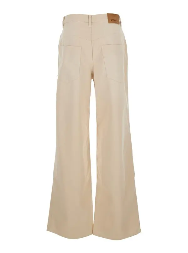 Isabel Marant Étoile Rodayna Wide Leg Jeans - Multicolor