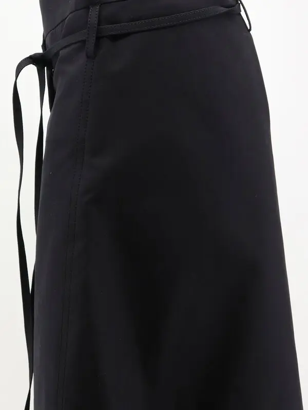 Bottega Veneta Compact Cotton Canvas Skirt