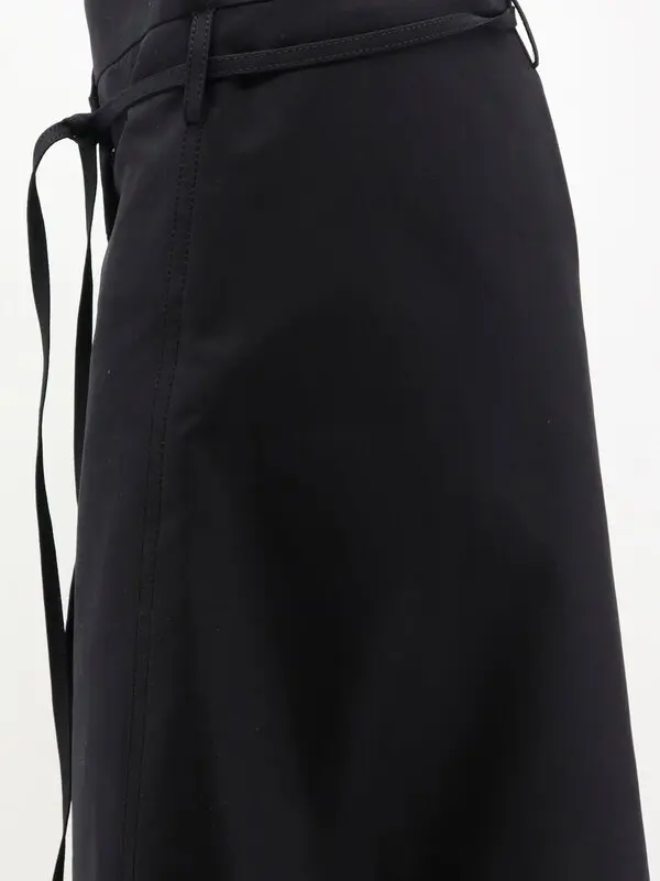 Bottega Veneta Compact Cotton Canvas Skirt - Multicolor