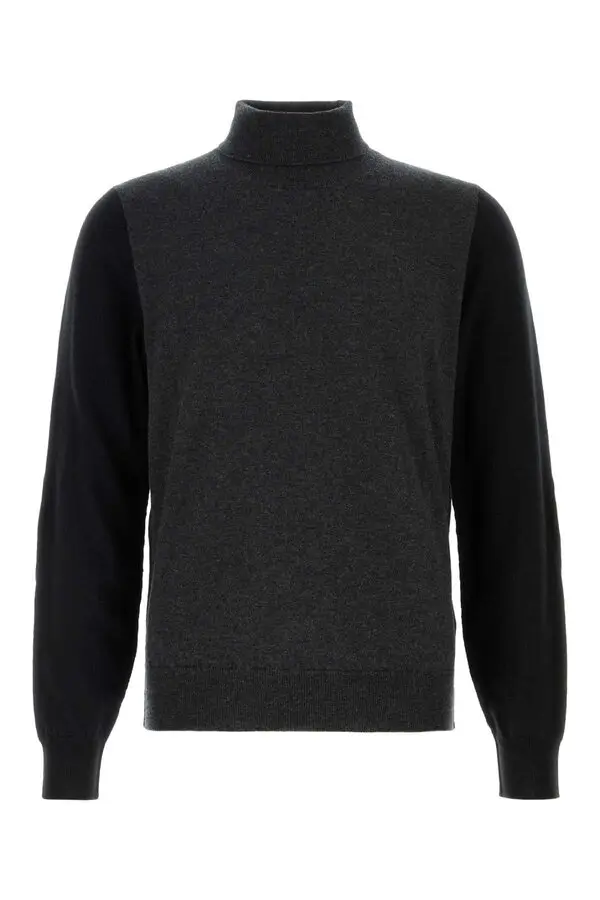 MAISON MARGIELA Two-tone Wool Sweater