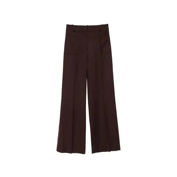 Victoria Beckham Tailored Trousers - Brown