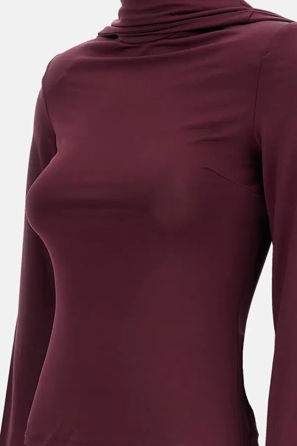 ROTATE BY BIRGER CHRISTENSEN Long-sleeved Scarf Top - Multicolor