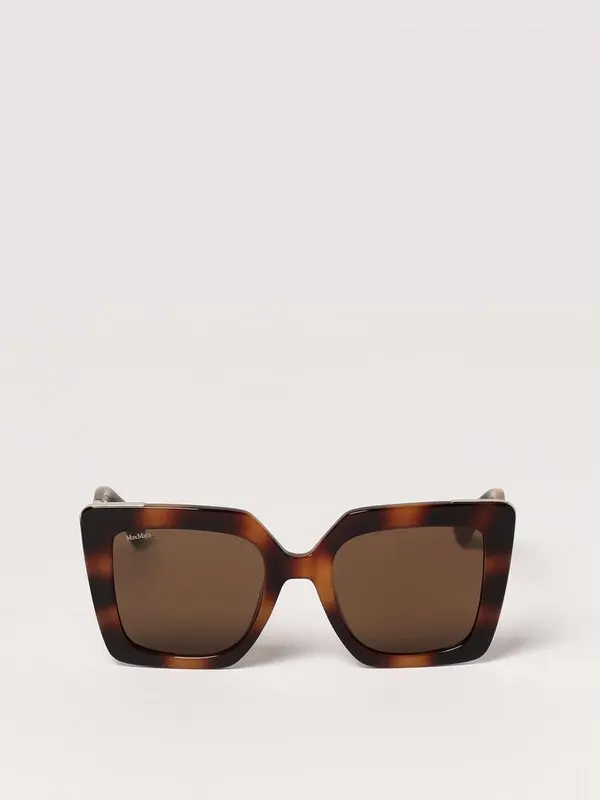 Max Mara Acetate And Metal Sunglasses