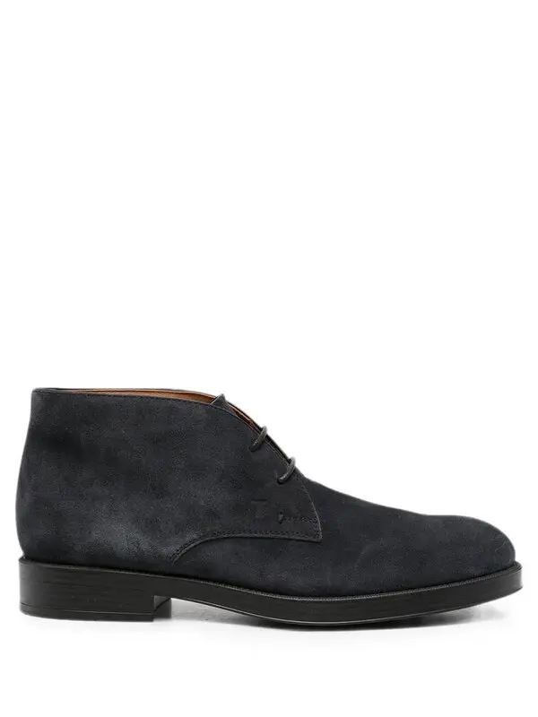 TOD'S Suede Desert Boots - Blue
