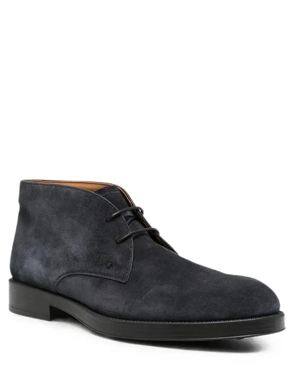 TOD'S Suede Desert Boots - Blue