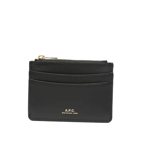 A.p.c. Wallets & Cardholders - Black