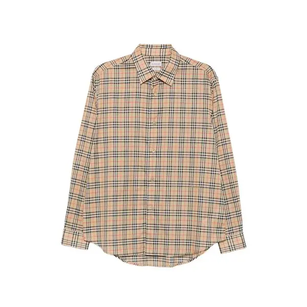 Burberry Neutrals Shirts - Cream