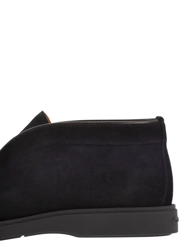 Santoni Suede Leather Desert Boot