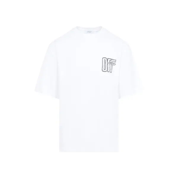 Off-White Motion Arrow Skate S/s Tee - White