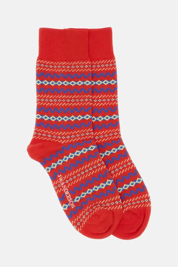 JW Anderson Fair Isle Sock