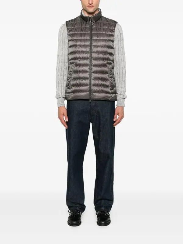 Herno Nylon Down Vest - Multicolor