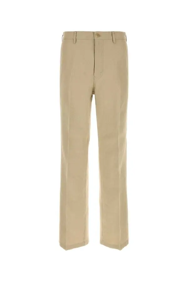 Prada Sand Linen Pant