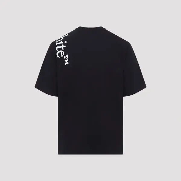 Off-White Vertical Bookish Skate S/s Tee - Black