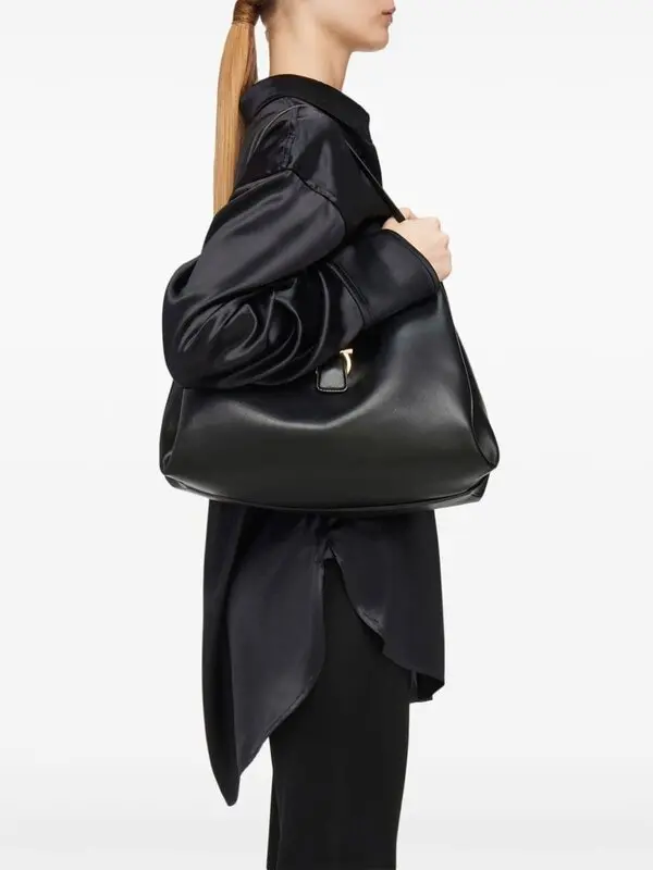 FERRAGAMO Large Softened Tote Bag - Black