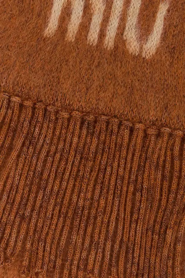 Miu Miu Mohair Blend Scarf