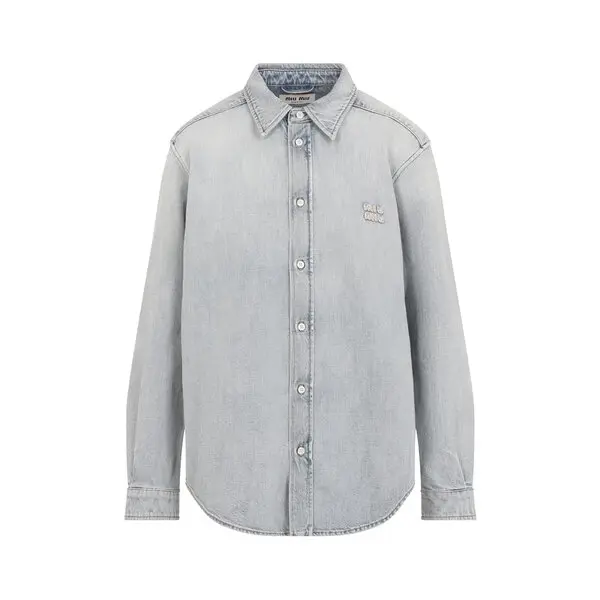 Miu Miu Denim Shirt - Blue
