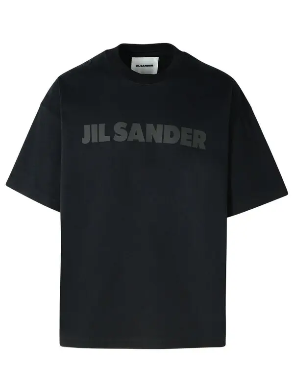 JIL SANDER Cotton T-shirt - Black
