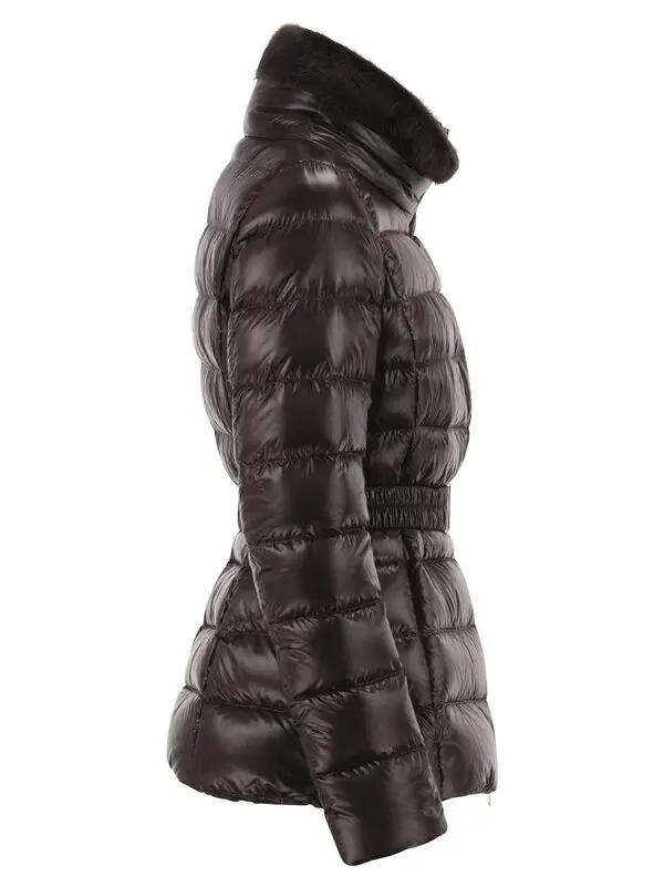Herno Claudia Ultralight Nylon Down Jacket - Brown