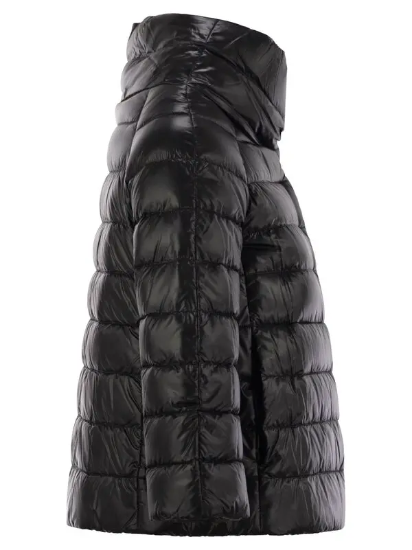 Herno Sofia Mini Cape With 3/4 Sleeves