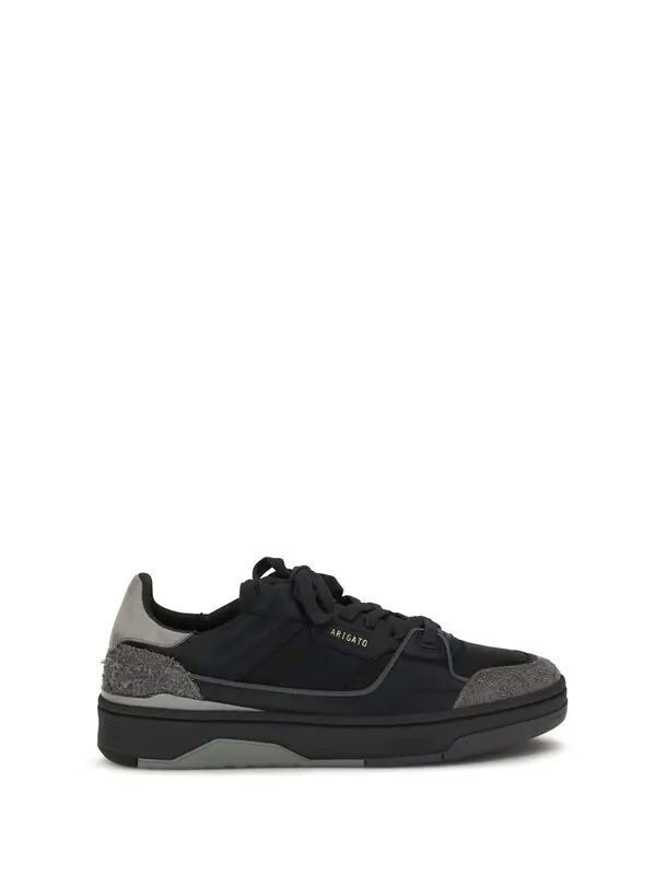 Axel Arigato Leather Low Top Sneakers - Black