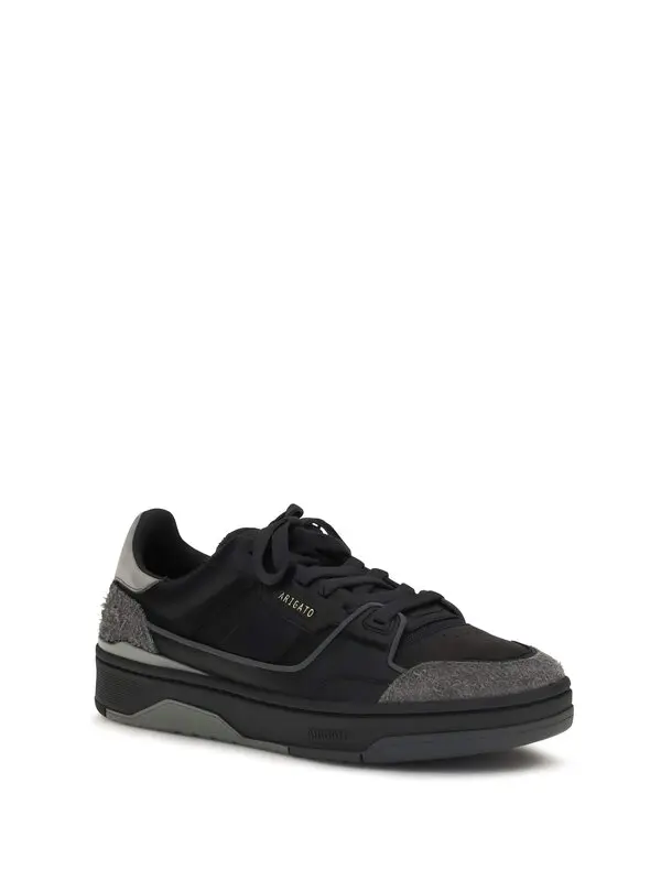 Axel Arigato Leather Low Top Sneakers - Black