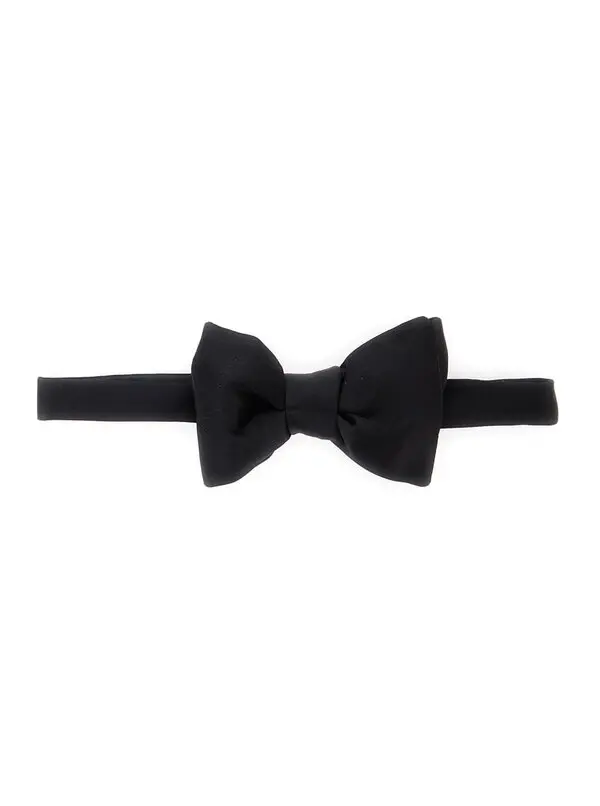 TOM FORD Bow Tie With Back Closure In Silk For