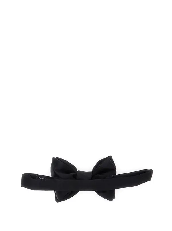 TOM FORD Bow Tie With Back Closure In Silk For