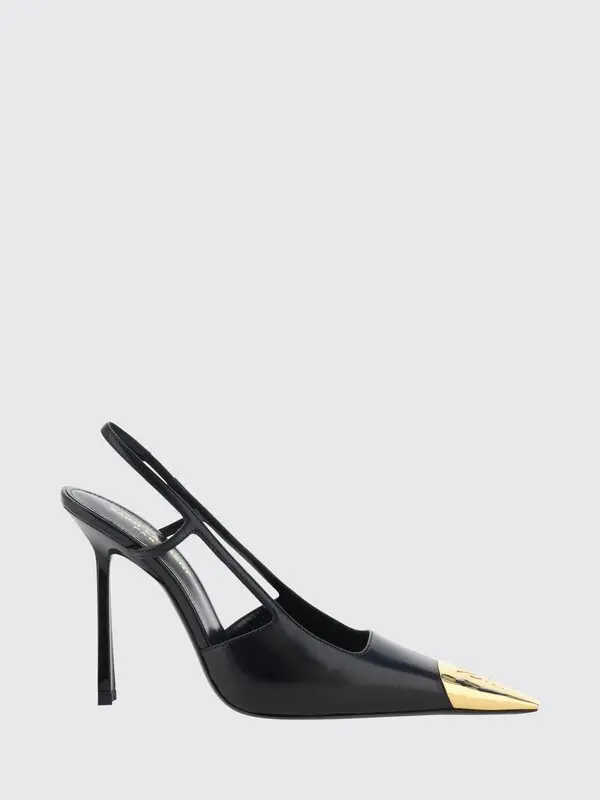 Saint Laurent Lambskin High Heel Shoes - Black