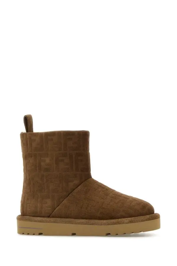 Fendi Suede Ankle Boots