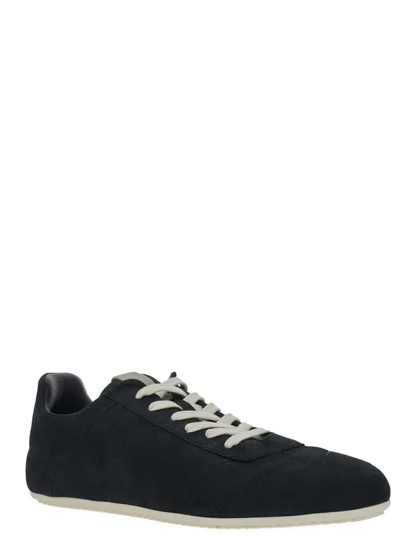 Rick Owens Suede Low Top Sneakers - Multicolor