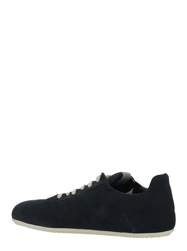 Rick Owens Suede Low Top Sneakers - Multicolor