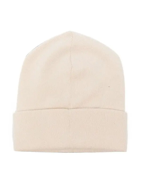 Brunello Cucinelli Ribbed Cashmere Knit Beanie With Monili Detail - Multicolor