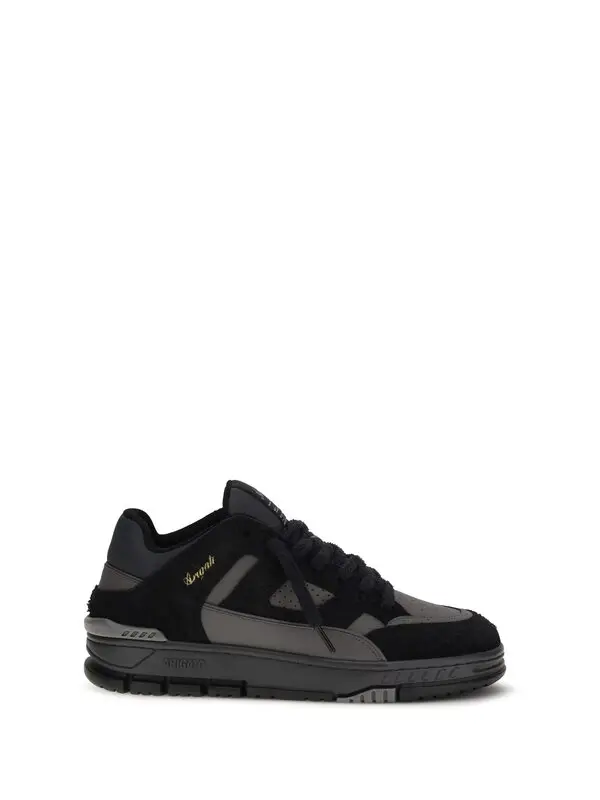 Axel Arigato Low Top Fluffy Sneakers - Black