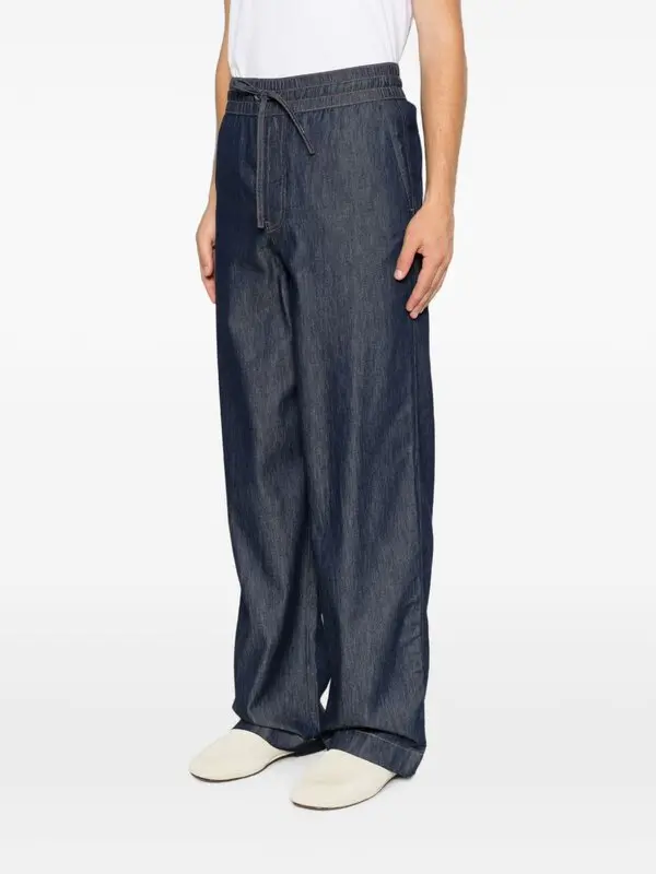 Loewe Denim Wide-leg Trousers