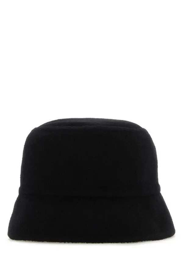 Prada Midnight Cashmere Bucket Hat