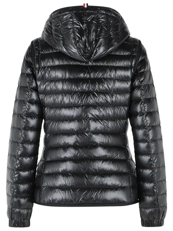 Moncler 2-in-1 Karura Hooded Down Jacket - Black