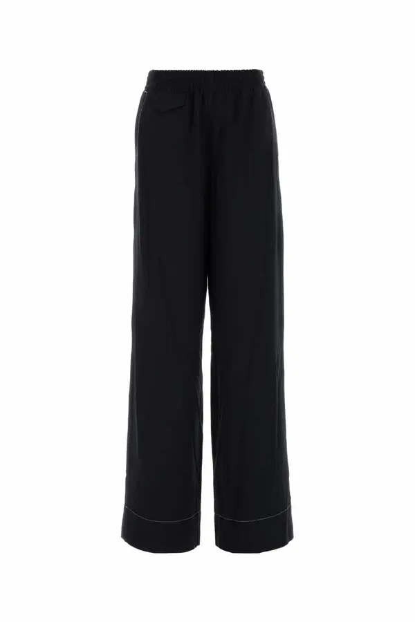 A.p.c. Midnight Viscose Blend Wide-leg Lucy Pant - Blue