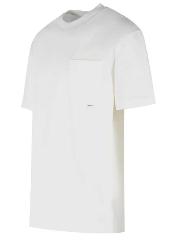JIL SANDER Black Cotton T-shirt