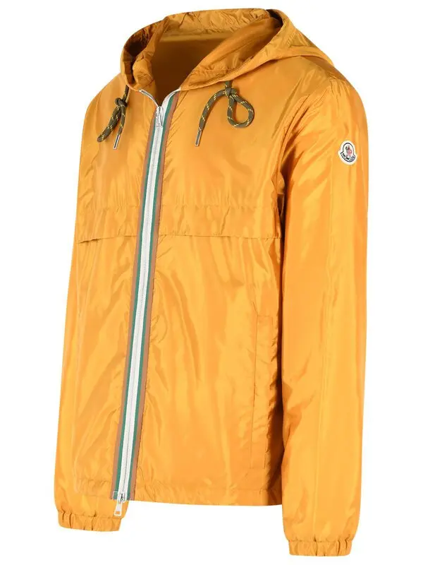 Moncler Nidge' Polyamide Hooded Jacket - Yellow