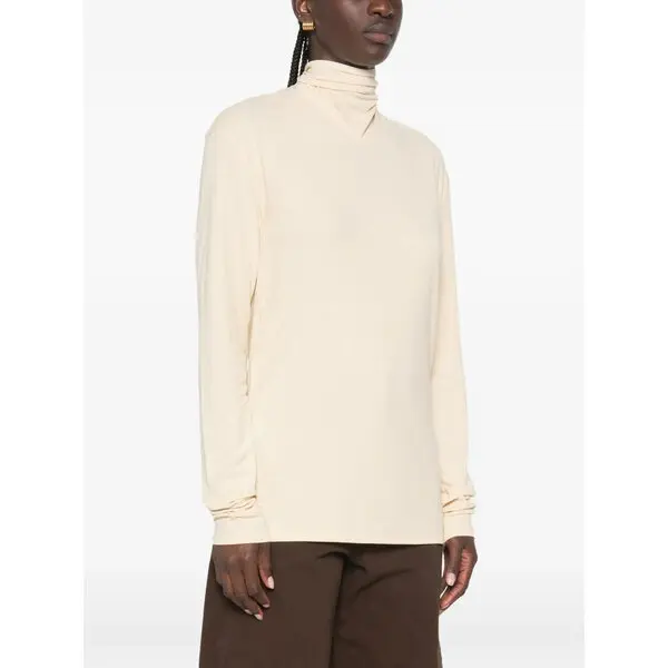 LEMAIRE Neutrals Tops T-shirts & Jerseys