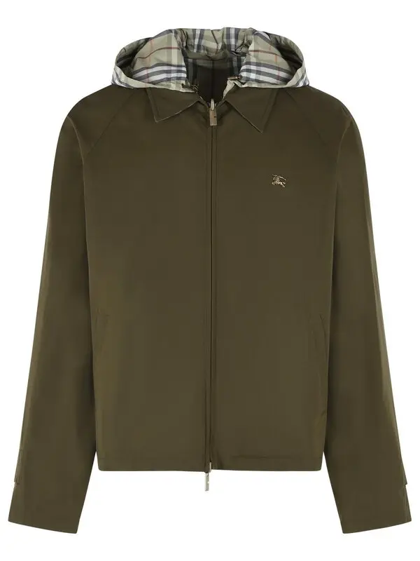 Burberry Reversible Cotton 'check' Jacket