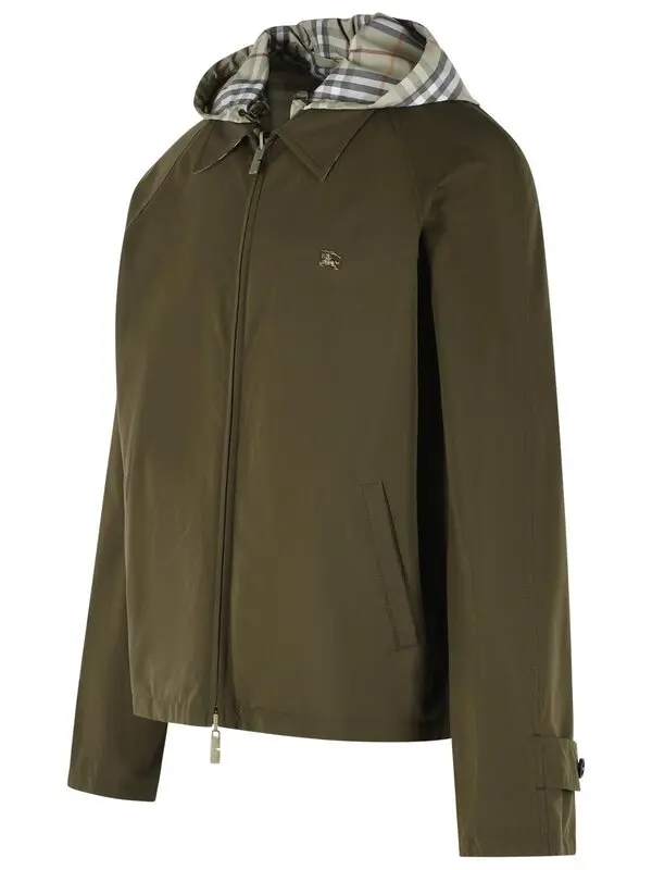 Burberry Reversible Cotton 'check' Jacket