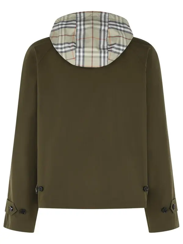 Burberry Reversible Cotton 'check' Jacket