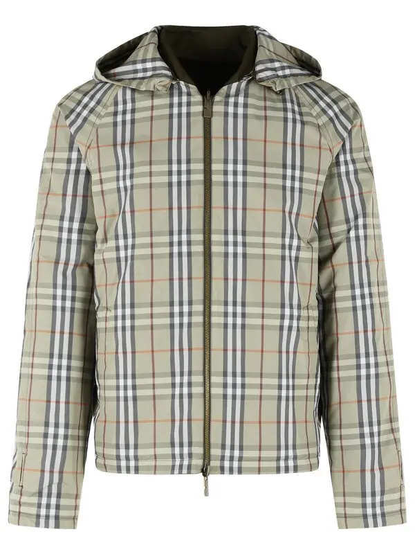 Burberry Reversible Cotton 'check' Jacket