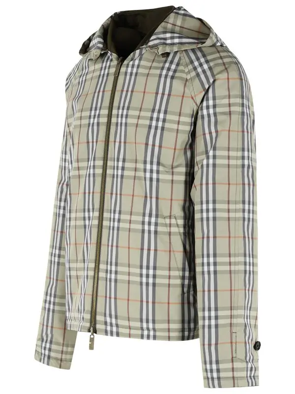 Burberry Reversible Cotton 'check' Jacket