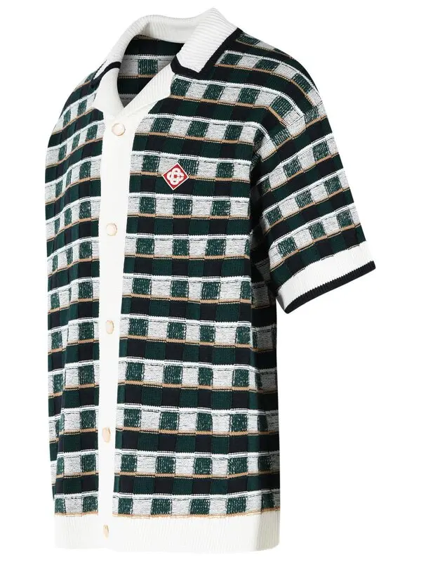 Casablanca Mosaic' Multicolor Cotton Shirt
