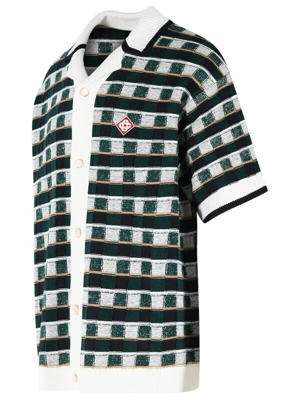 Casablanca Mosaic' Multicolor Cotton Shirt