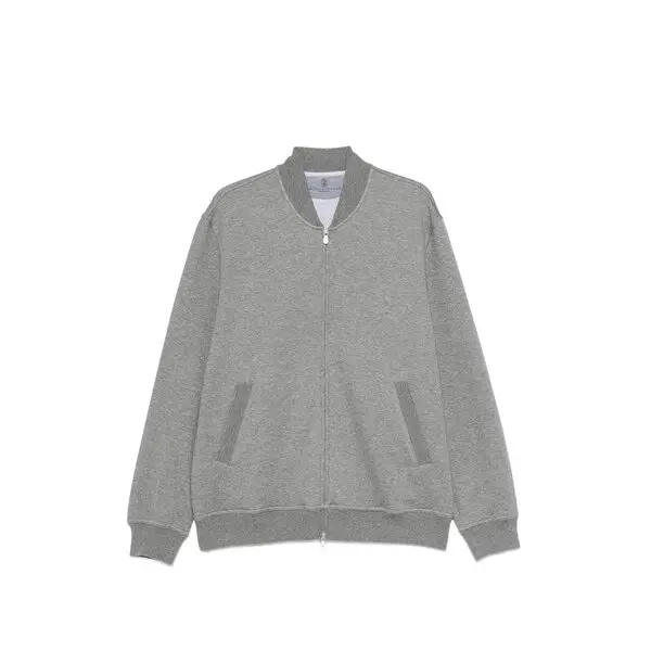 Brunello Cucinelli Grey Sweaters & Knitwear Sweatshirts - Gray